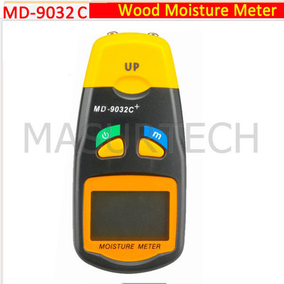 Digital LCD 2-Pin Wood Moisture Meter Timber Moisture Meter MD-9032C+