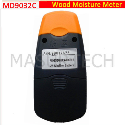 Digital LCD 2-Pin Wood Moisture Meter Timber Moisture Meter MD-9032C+