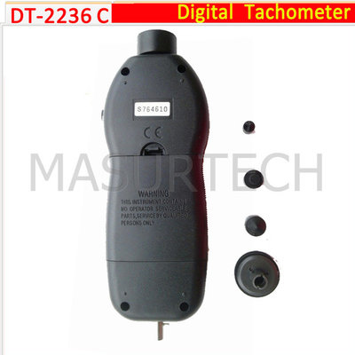 2in1 Portable Digital Laser Non-Contact & Contact Tachometer DT-2236C
