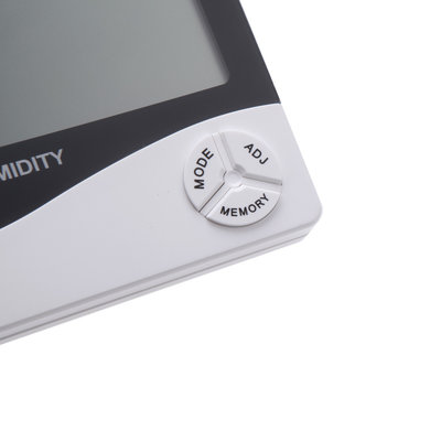 HTC-1 Digital LCD Thermometer Hygrometer Temperature Humidity Meter Gauge for Clock Alarm