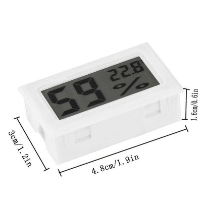 Mini Digital LCD Indoor Convenient Temperature Sensor Humidity Meter Thermometer Hygromete