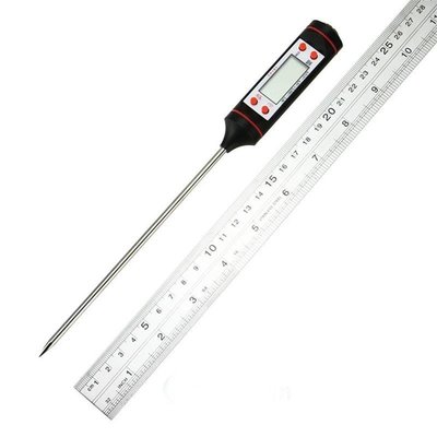 TP101 Digital Pen Design LCD Kitchen Thermometer Convenient Food BBQ Thermometer -50~300 C