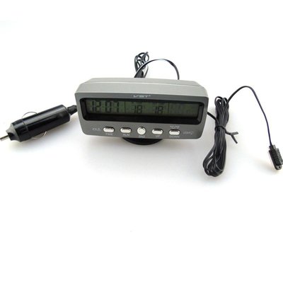 Multifuctions Car Thermometer Automotive interior and exterior Temperature meter Calendar