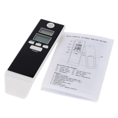 LCD Digital Breathalyzer Prefessional Breath Alcohol Tester Parking Detector Gadget