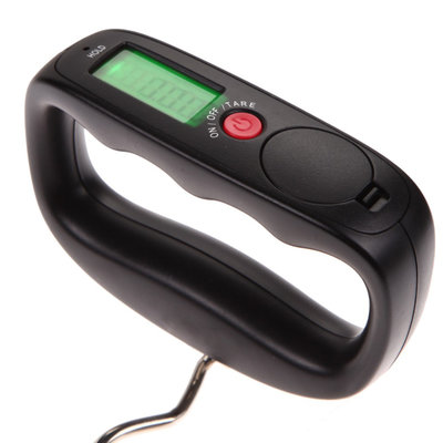 Durable Pocket Portable LCD Digital Electronic Hand Held Hook Belt Luggage Hanging Scale