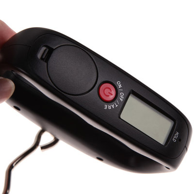 Durable Pocket Portable LCD Digital Electronic Hand Held Hook Belt Luggage Hanging Scale