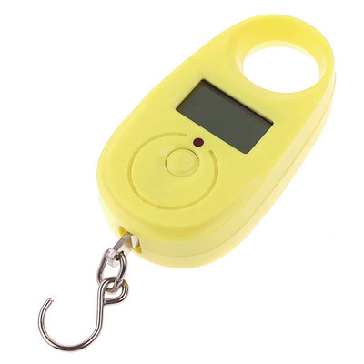25kg * 5g Mini Digital Display Hanging Luggage Fishing weight weighing pocket scales