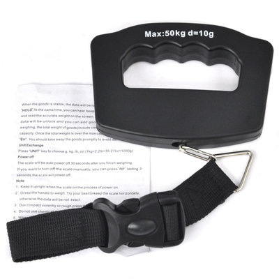 50kg x 10g Brand Portable Electronic Digital Scale,Kitchen Scales Hanging Fishing Hook