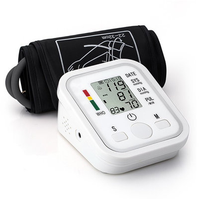 LCD Digital Display Screen Home Automatic Wrist Blood Pressure Pulse Sphygmomanometer