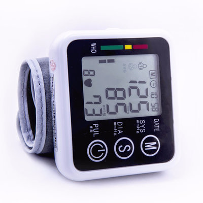 Digital pulse wrist Blood Pressure Monitors meters tonometer pulsometro sphygmomanometer