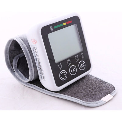 Digital pulse wrist Blood Pressure Monitors meters tonometer pulsometro sphygmomanometer