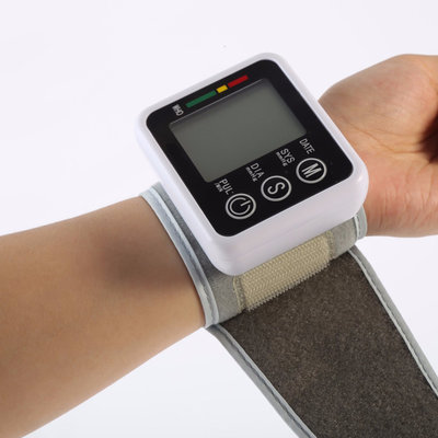 Digital pulse wrist Blood Pressure Monitors meters tonometer pulsometro sphygmomanometer