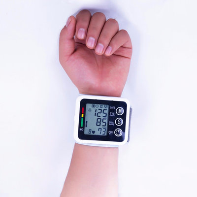Digital pulse wrist Blood Pressure Monitors meters tonometer pulsometro sphygmomanometer