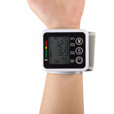 Digital pulse wrist Blood Pressure Monitors meters tonometer pulsometro sphygmomanometer