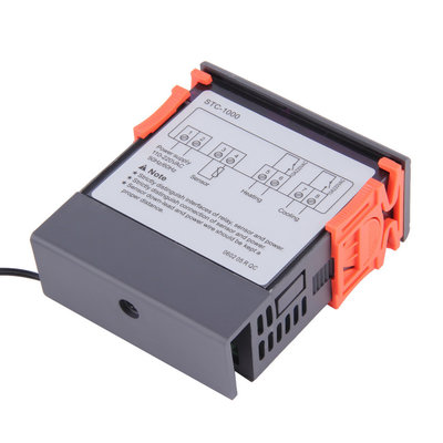 Two Relay Output LCD Digital Temperature Controller with Sensor 110~220VAC 10A Thermostat