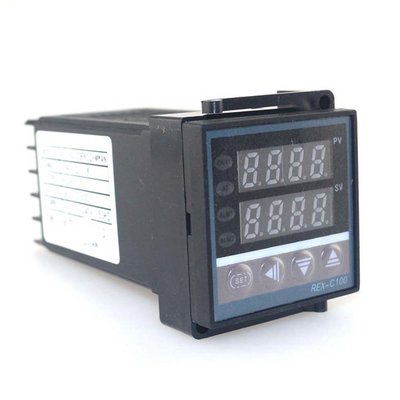 Digital PID Temperature Controller Thermostat REX-C100 + Max.40A SSR Relay + K Thermocoupl
