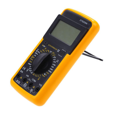 Amp Meter Handheld Megohmmeter Digital Multimeter DMM Capacitance hFE Test Multimetro