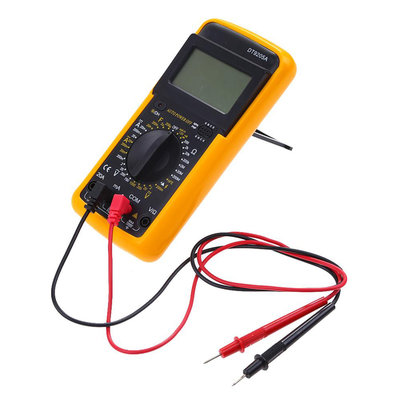Amp Meter Handheld Megohmmeter Digital Multimeter DMM Capacitance hFE Test Multimetro