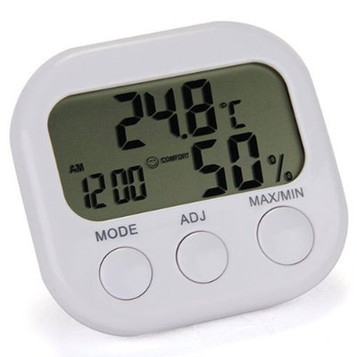 LCD Digital Weather Station Thermometer Hygrometer Indoor Electronic Temperature Humidity