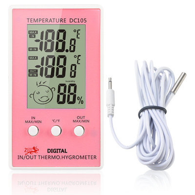 Weather Station Household Indoor Use Temperature Humidity Meter Temperature Display