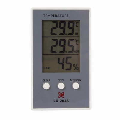 Thermometer Hygrometer In/Out Temperature Meter Indoor Humidity Meter with Temperature