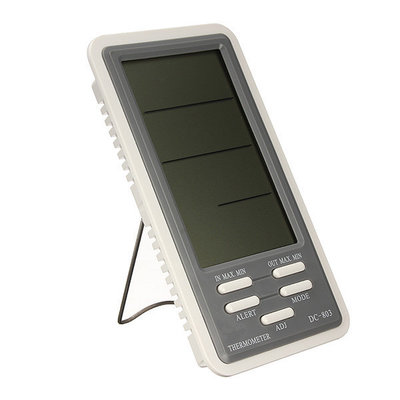LCD Screen Digital Thermometer Hygrometer Temperature Humidity Meter Alarm Clock