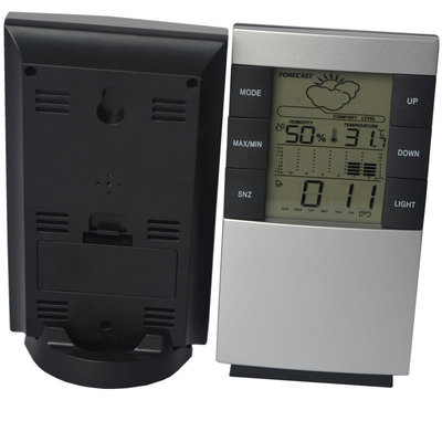 Household Digital LCD Display Hygrometer Thermometer Temperature Humidity Meter Clock Alar