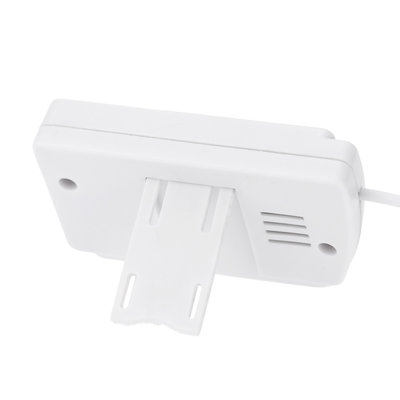 White Mini Digital Temperature and Humidity Meter Incubator Pet Tortoise Hatching Eggs