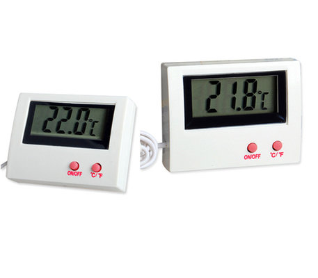 C/F Function Mini Refrigerator Thermometer Digital LCD Display Waterproof Freezer