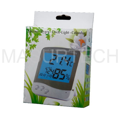 Home Indoor/Outdoor Temperature Max Min Thermometer Hygrometer With Sensor Wire
