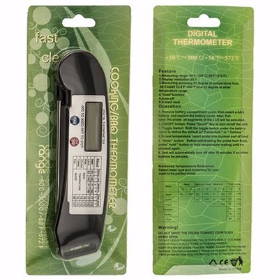 microprobe Meat Probe Digital BBQ Thermometer,Oven fold Oil temperature Thermometer