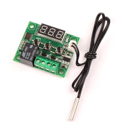 W1209 LED Digital Thermostat Temperature Control Thermometer Thermo Controller Switch Module DC 12V Waterproof NTC Senso