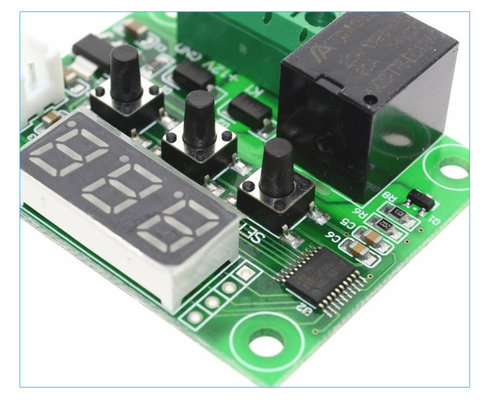 W1209 LED Digital Thermostat Temperature Control Thermometer Thermo Controller Switch Module DC 12V Waterproof NTC Senso