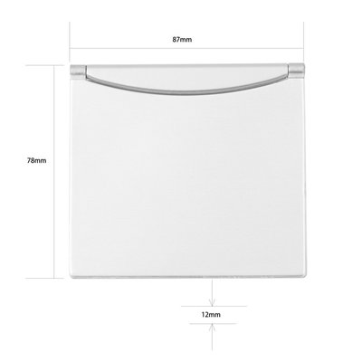 High Quality Simple Desk Digital LCD Thermometer Calendar Desktop Alarm Clock Electronic  Display Date Time Temperature