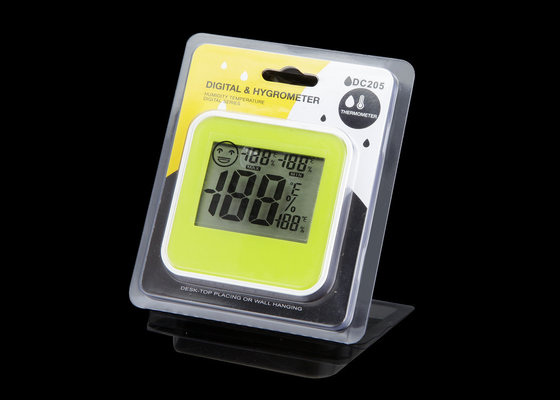 Mini Digital LCD Home Thermometer Hygrometer Indoor Humidity Temperature Meter Centigrade/Fahrenheit With Level Icon