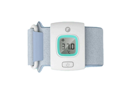 ifever Smart Thermometer Bluetooth Monitor Armband Baby Wearable Thermometer(BLUE)