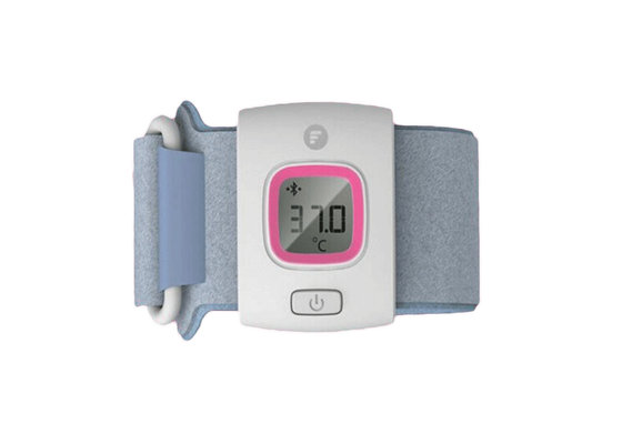ifever Smart Thermometer Bluetooth Monitor Armband Baby Wearable Thermometer(BLUE)