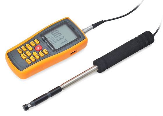 Digital Anemometer Wind Speed Meter Anemometer Wind Speed GaugeTemperature Measure USB Interface Air Temperature MS8903