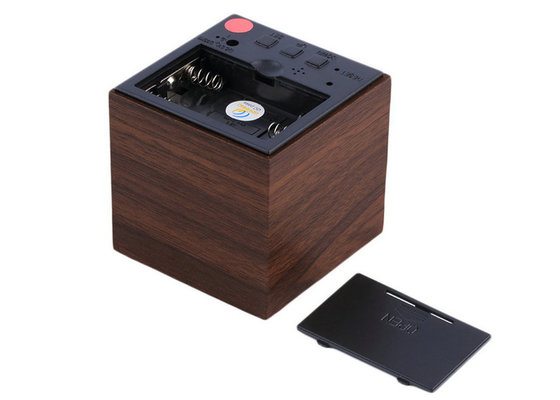 Wooden LED Alarm Clock With Thermometer Temp Date LED Display Calendars Electronic Desktop Digital Table Clocks For Gift