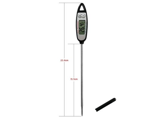 Meat Candy Thermometer with LCD Screen, Anti-Corrosion, Best for Kitchen, Grill, BBQ, Milk, and Bath Water  TP108