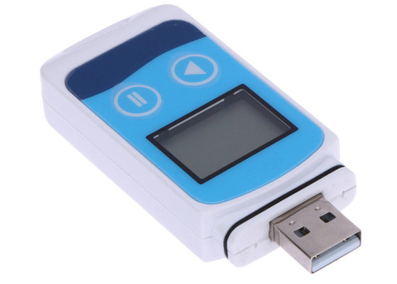 Mini USB / Battery Temperature Data logger Temp Recorder Internal Sensor for Warehousing Logistics and Cold Chain RC-5