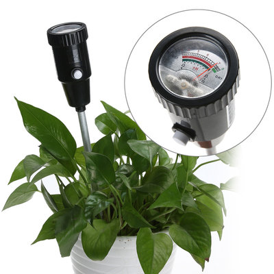 Portable Soil PH Meter 1-8% Plant Level Moisture Tester For Garden Plant Flower Crop Vegetable Hydroponics Analyzer