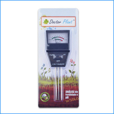 2 in 1 Garden Plant Soil Moisture Sunlight PH Meter Tester Digital Analyzer Garden Tool for Plants Crops Flowers