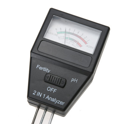 2 in 1 Garden Plant Soil Moisture Sunlight PH Meter Tester Digital Analyzer Garden Tool for Plants Crops Flowers