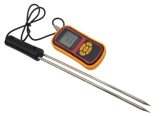 Digital Grain Moisture Meter with Measuring Probe Portable LCD Hygrometer Humidity Tester for Corn Wheat Rice Bean
