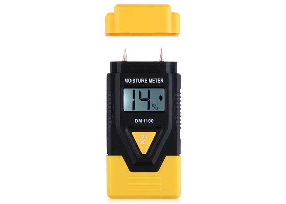 MINI 3 in 1 Wood/ Building material Digital Moisture Meter,Sawn timber,Hardened materials and Ambient temperature(C/F)