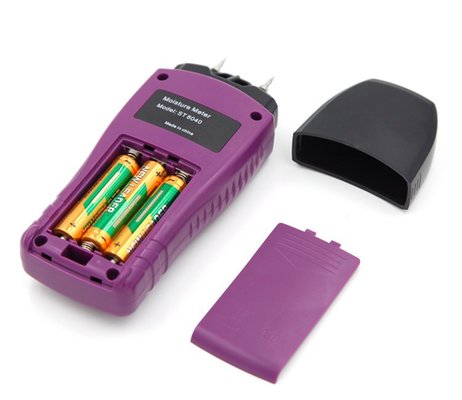 Digital Wood Moisture Meter Wood Humidity Bamboo Timber Building Materials Moisture Tester Temperature Moisture Tester