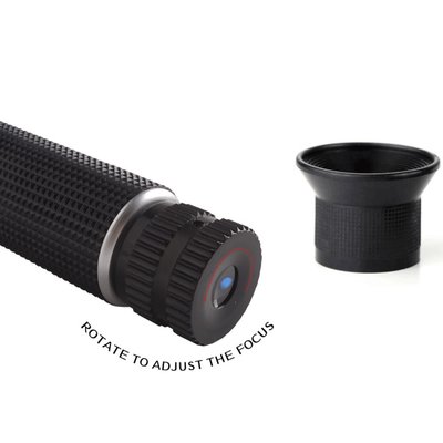 RSG-32ATC Beer Wort and Wine Refractometer,brewing refractometer 0-32 Dual Scale - Specific Gravity 1.000-1.120 and 0-32