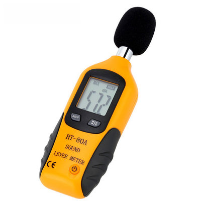 2017 Mini Portable Size Sound Level Meter LCD Digital Screen Display Noise Tester Noise Decibel Monitor Pressure Tester