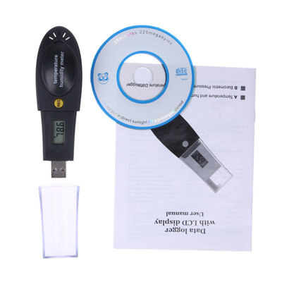 Temperature Humidity Data Logger USB Interface LCD Hygrometer Thermometer Temperature Humidity Guage termometro diagnost